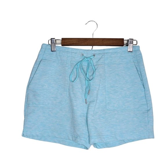 Zac & Rachel | Shorts | Zac Rachel Blue Drawstring Shorts | Poshmark